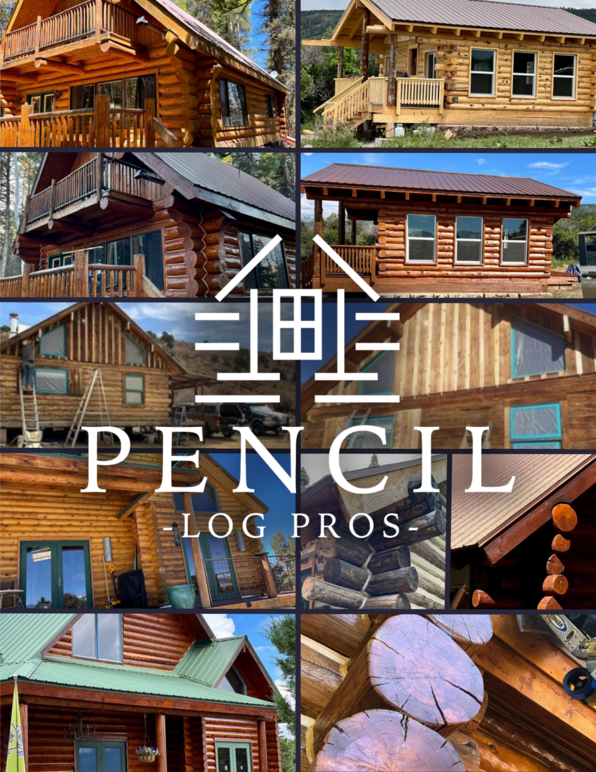 Pencil Log Pros - Expert Log Home Restoration & Refinishing